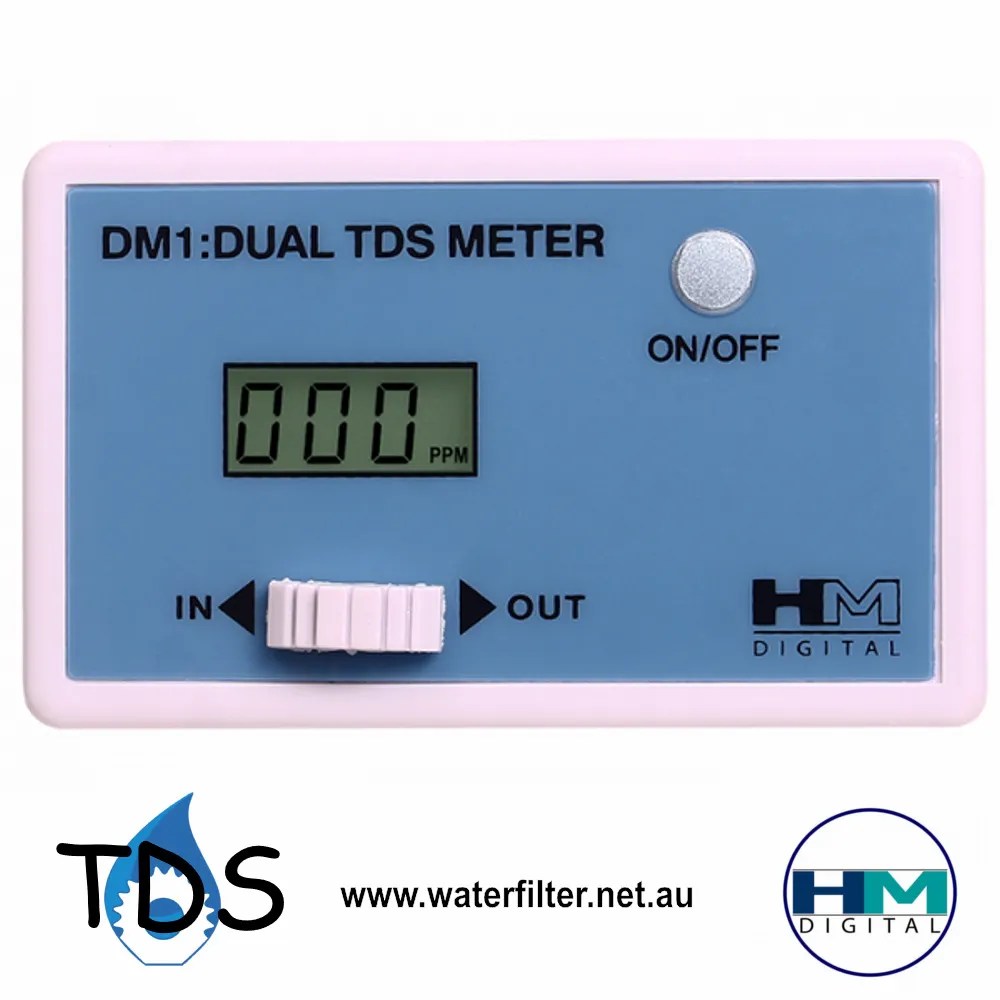 HM Digital DM-1 Inline Dual TDS Monitor – MDC Water