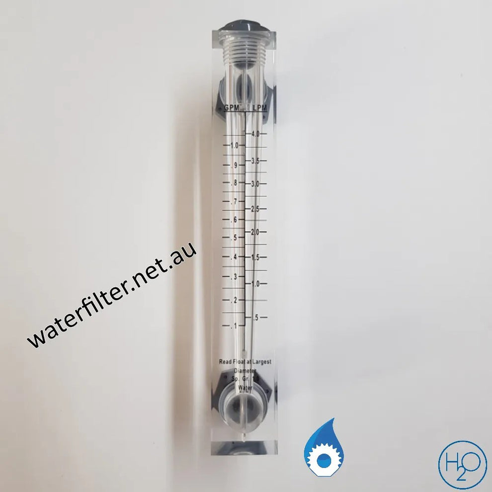 Liquid Panel Mount Rotameter Flow Meter (0.1-1.0 GPM) – MDC Water