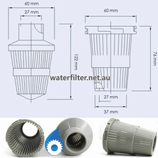 Bottom Distributor Basket for Fleck, Autotrol, Clack Softener Valve He ...